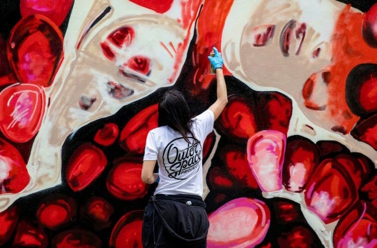 Today in street art: Angela Faustina's mouthwatering murals grew from ...