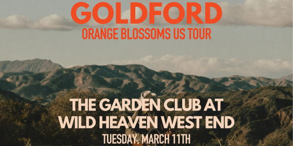 GoldFord - Orange Blossoms US Tour - ARTS ATL