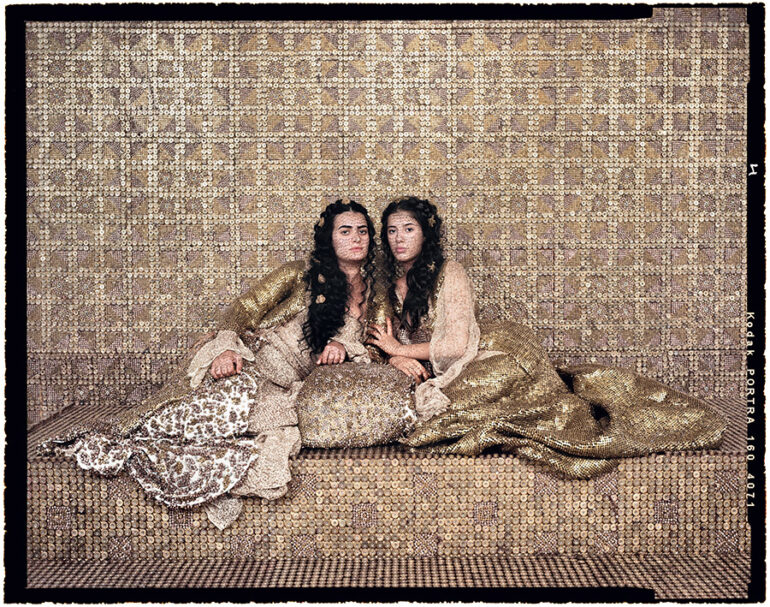Lalla Essaydi sees bullets and bottle caps in modern Morocco - ARTS ATL
