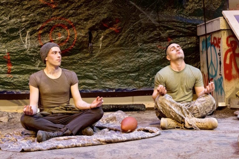 Review: Actors in Out Front Theatre's "warplay" deserve a better script ...