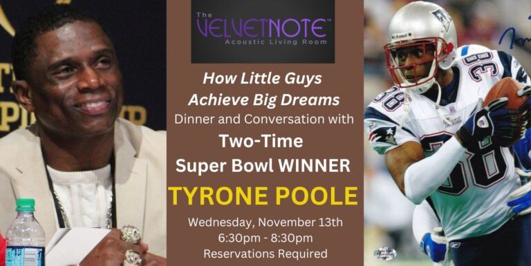 Dinner with Super Bowl Winner Tyrone Poole - ARTS ATL