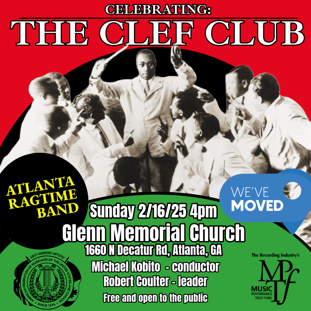 Atlanta Ragtime Band presents Celebrating: The Clef Club - ARTS ATL