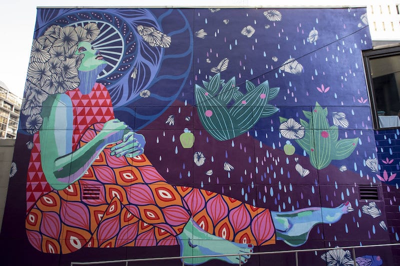 Today in street art: Molly Rose Freeman paints to provide "that ...