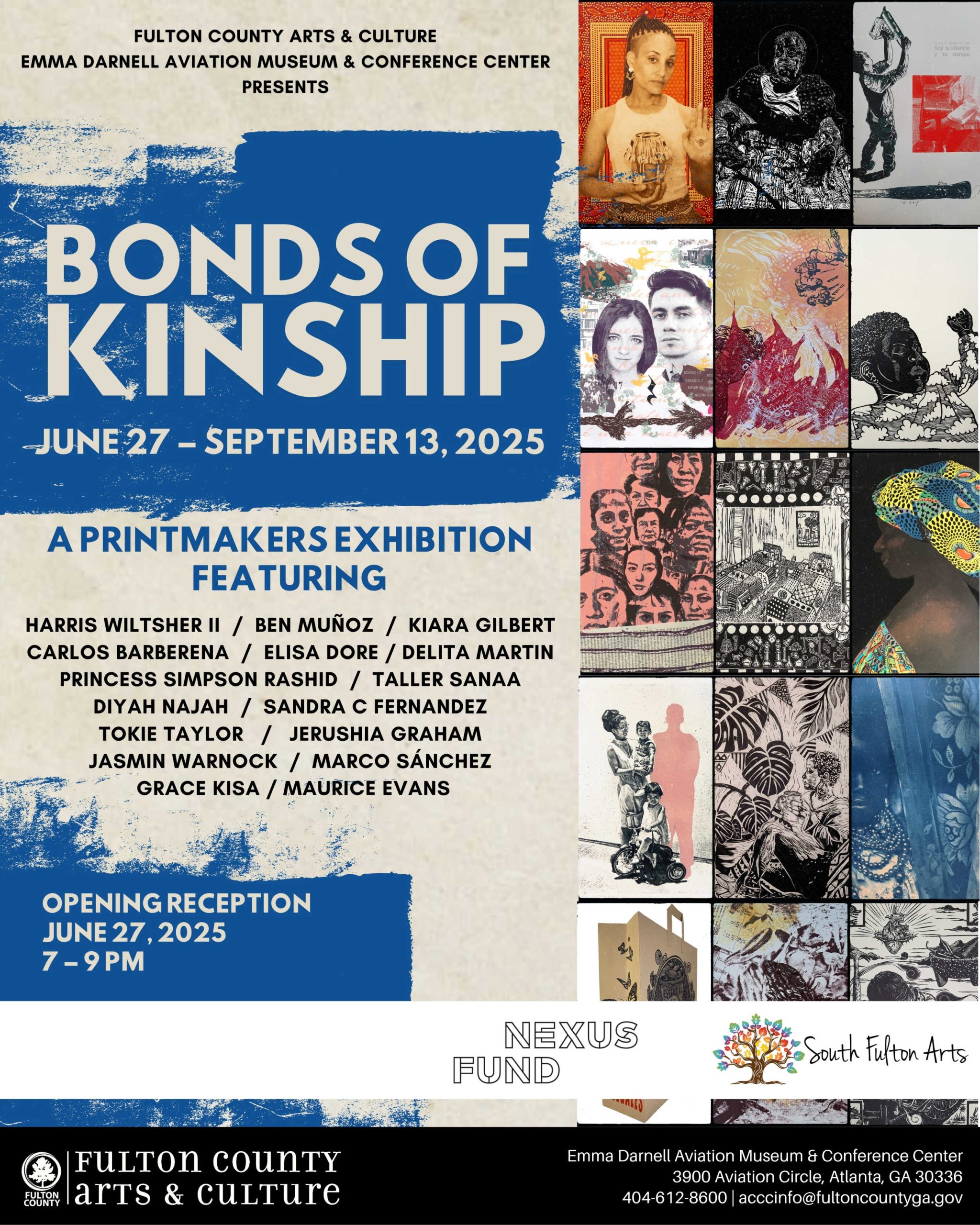 “Bonds of Kinship,” a group exhibition featuring the art of contemporary artists curated by ...
