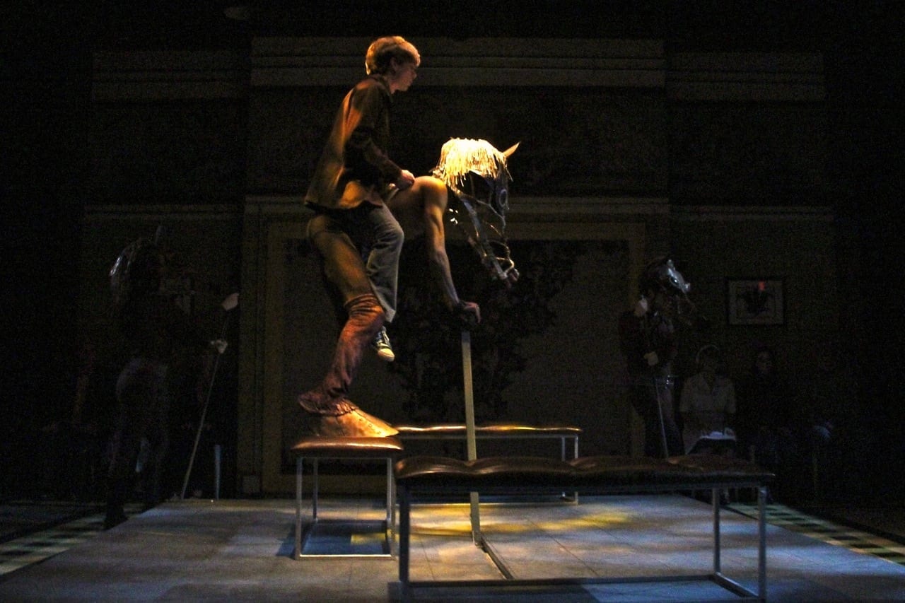 For that spooky horse action in Actor's Express' “Equus,” thank Emory ...