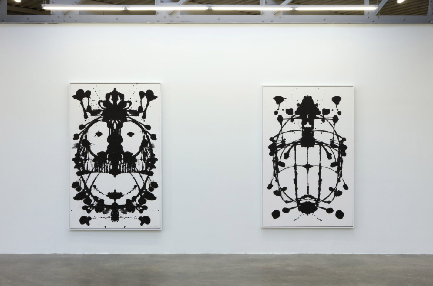 Review: Timothy Curtis survives incarceration with inkblot paintings - ARTS ATL