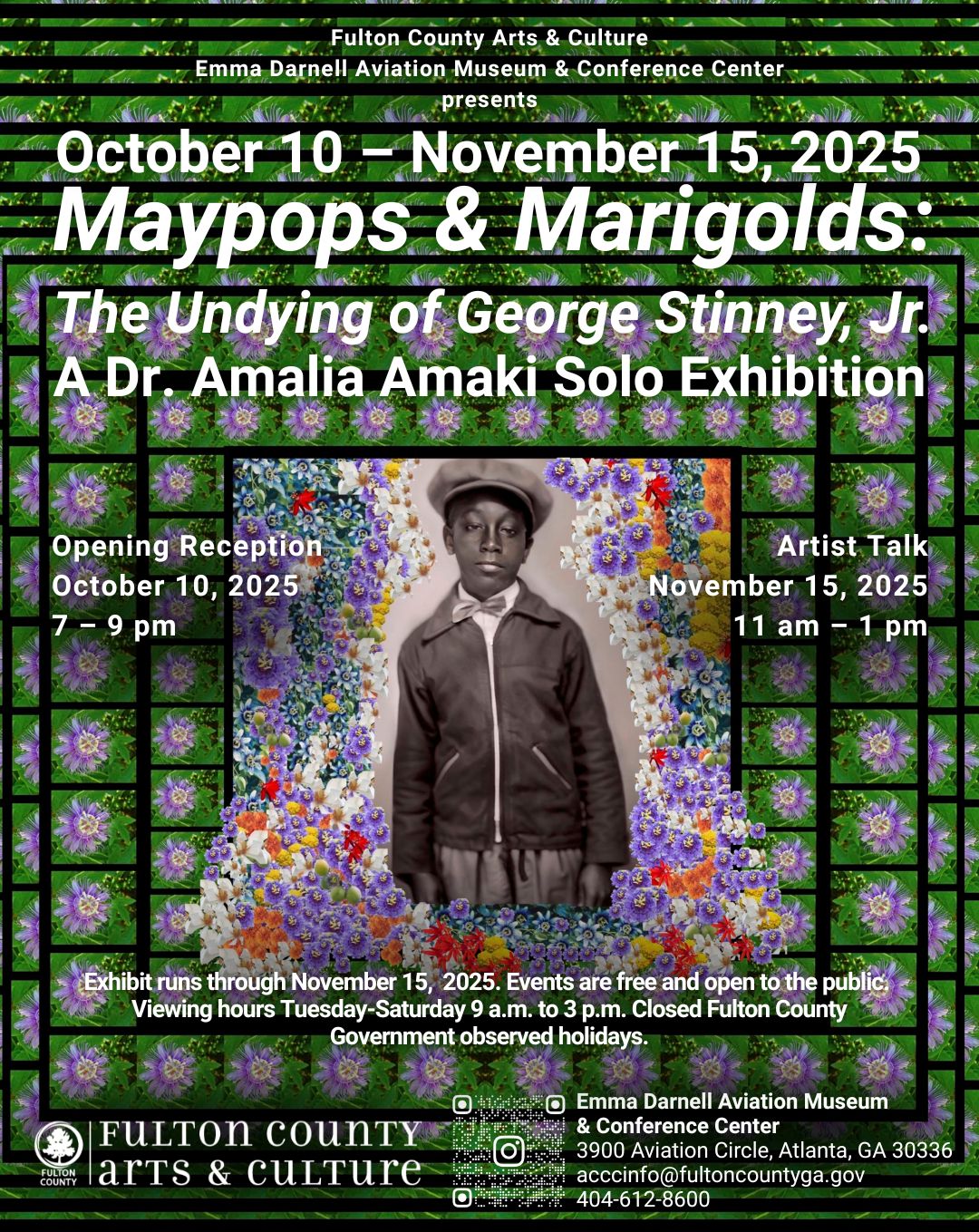 “Maypops and Marigolds: The Undying of George Stinney, Jr.", a solo ...