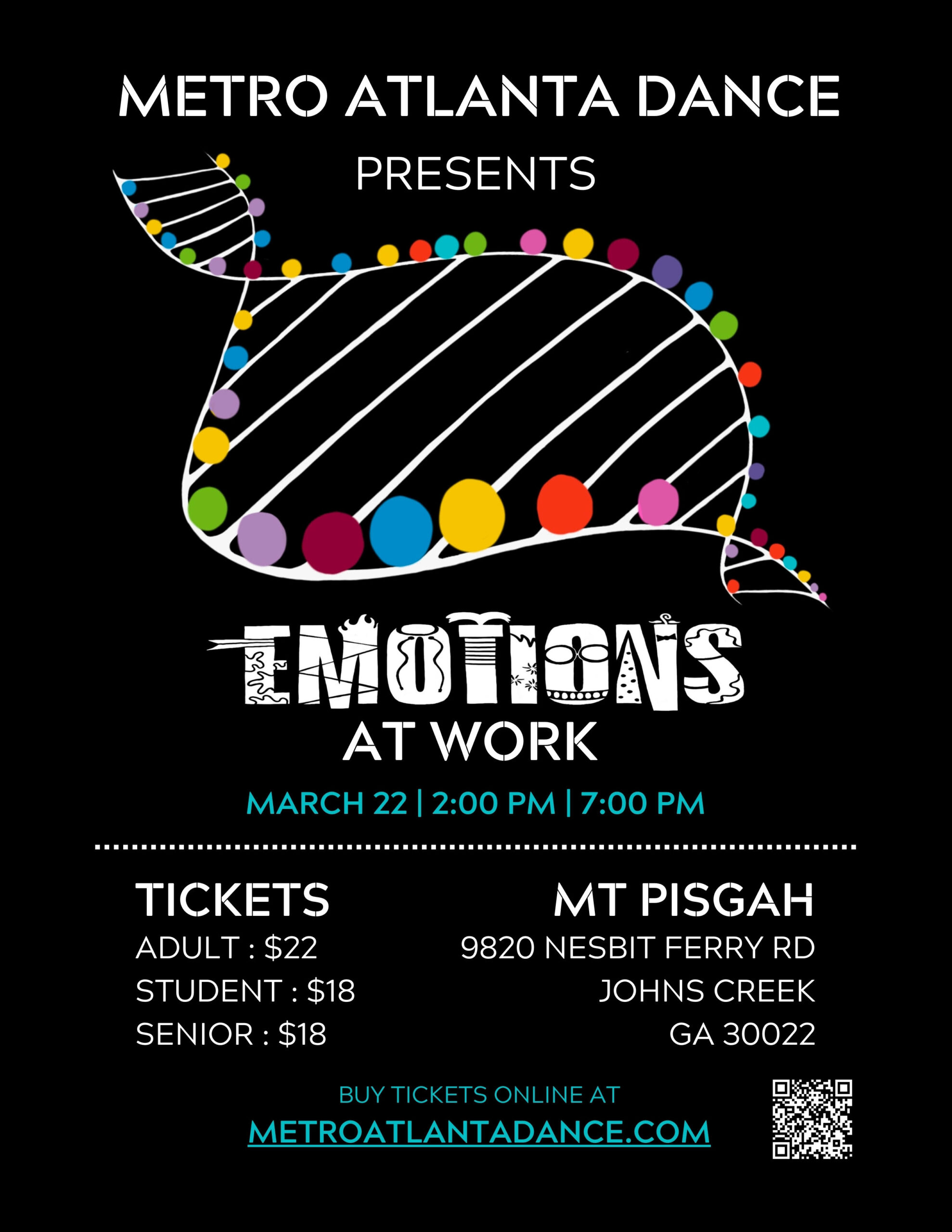 Metro Atlanta Dance Storybook: Emotions at Work - ARTS ATL