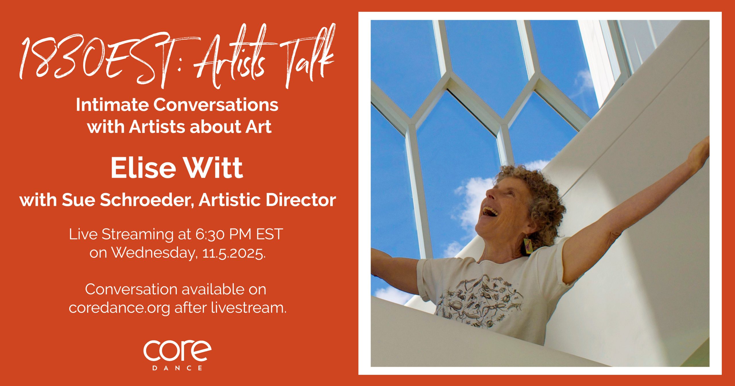 18:30EST - Artists Talk with Elise Witt - ARTS ATL