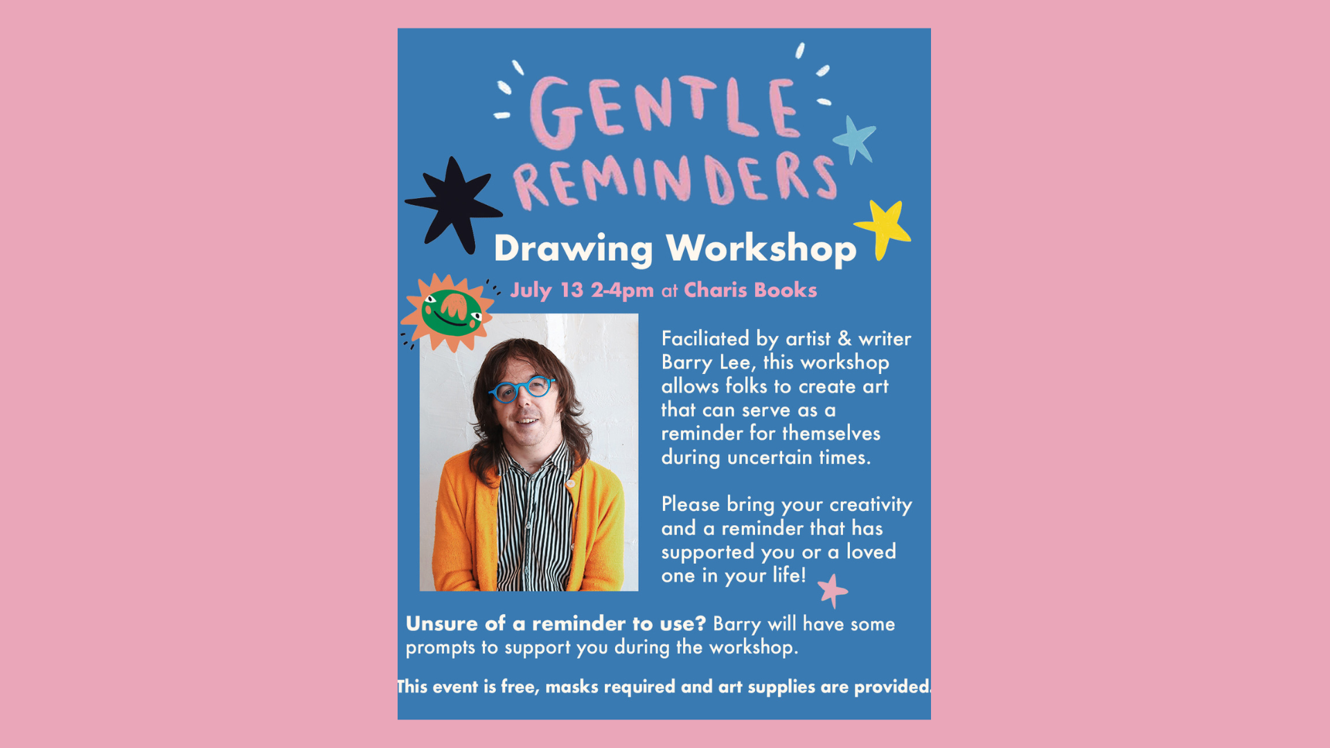 Community Art Making: Drawing Workshop with Barry Lee - ARTS ATL