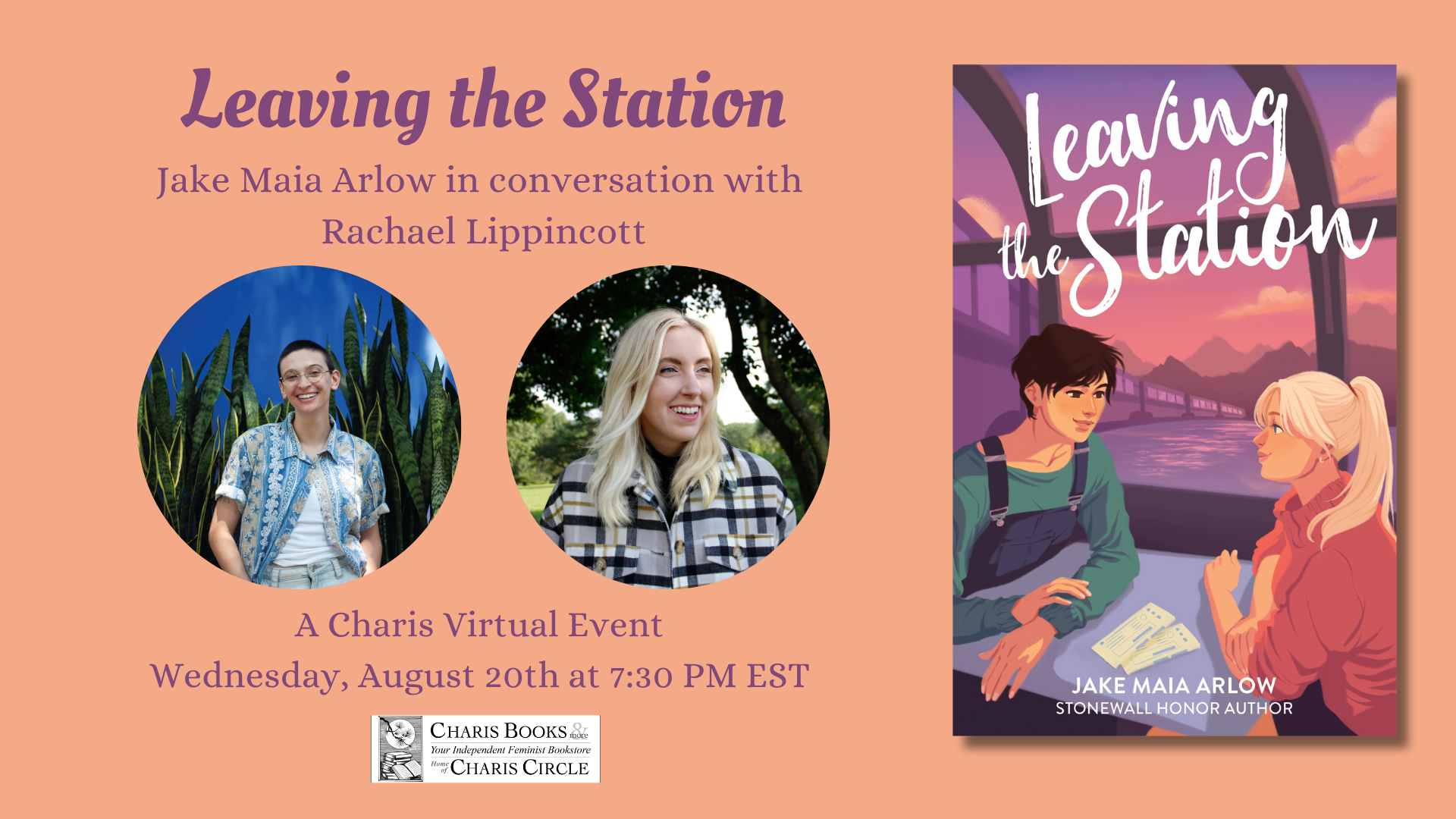 Leaving the Station: Jake Maia Arlow in Conversation with Rachael Lippincott - ARTS ATL