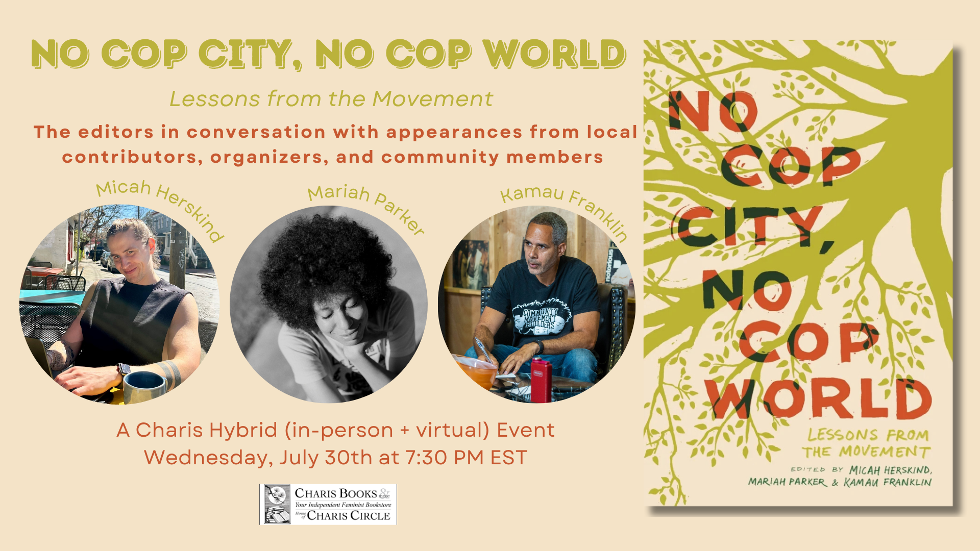 No Cop City, No Cop World: Lessons from the Movement -- Kamau Franklin ...