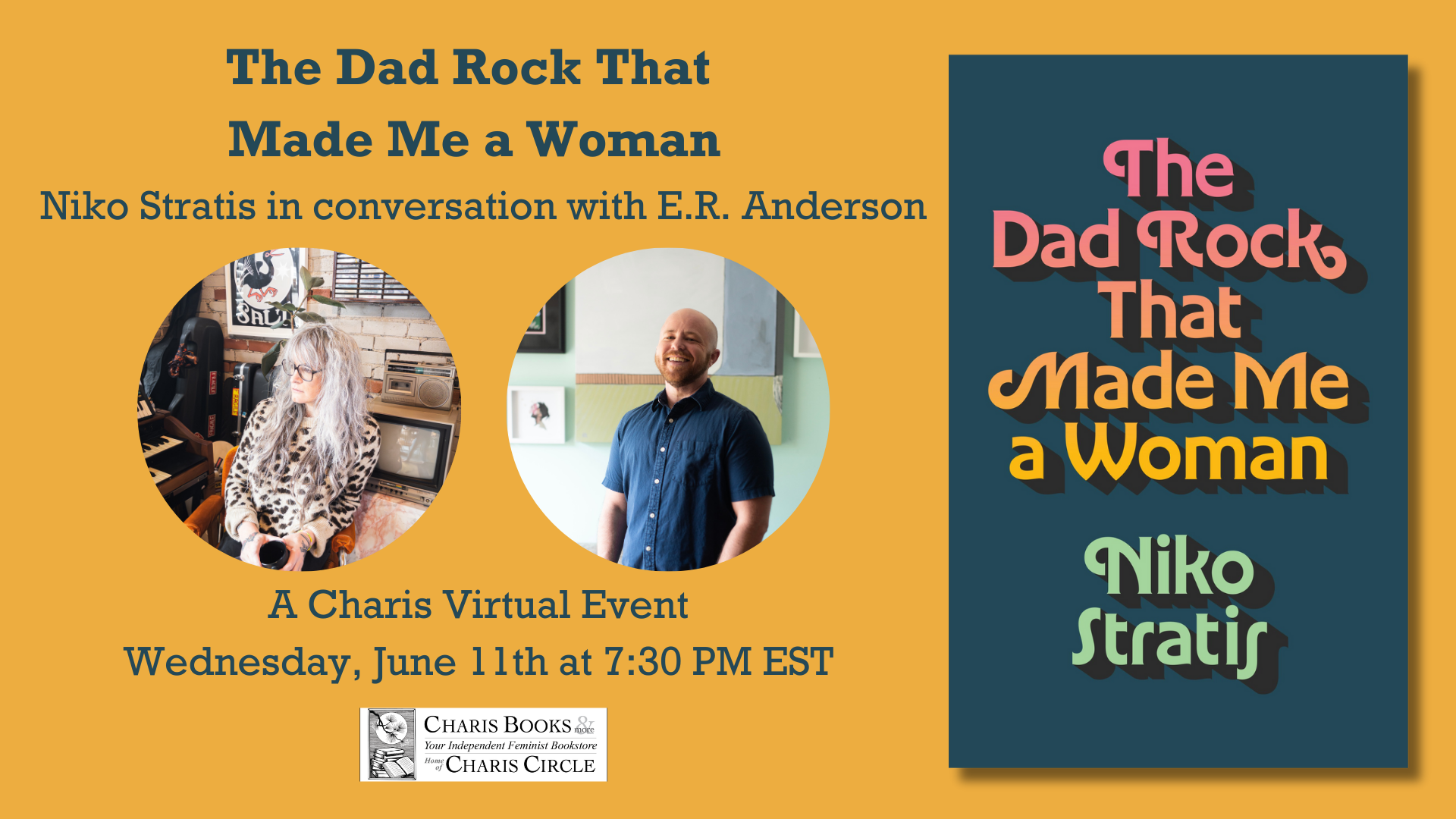 The Dad Rock That Made Me a Woman: Niko Stratis in conversation with E ...
