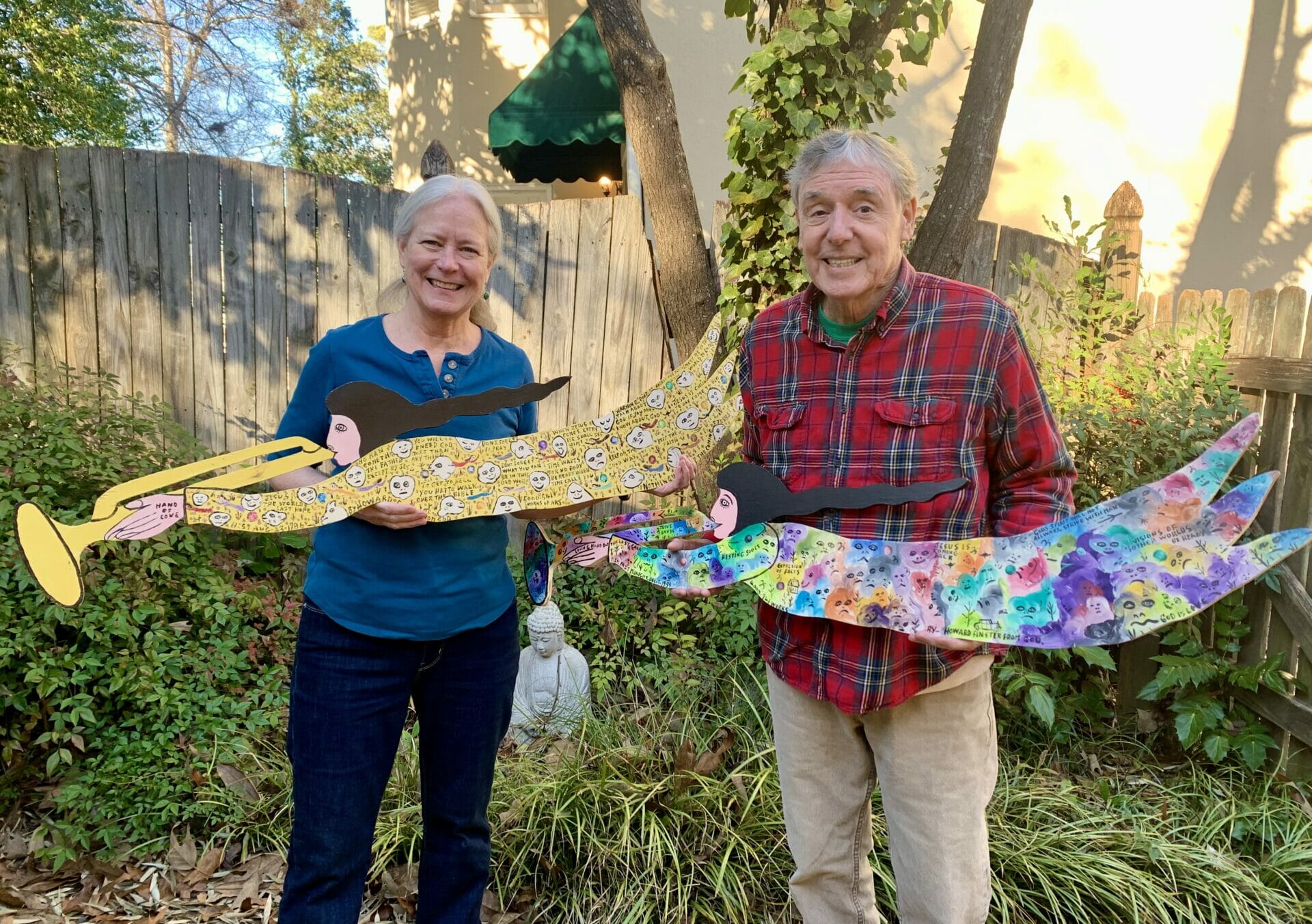 Howard Finster exhibit from friends with a front-row seat for the folk ...