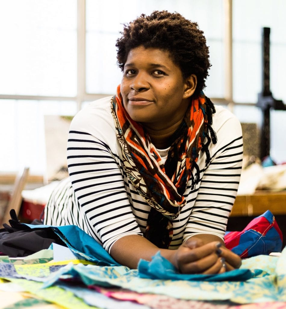 In the studio with artist and Spelman College professor Myra Greene