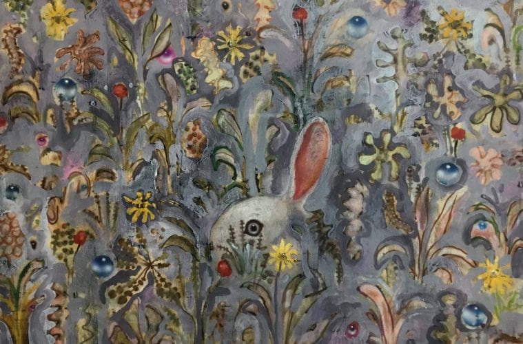 Joe Peragine paints for a post-natural world in “After the Hunt”