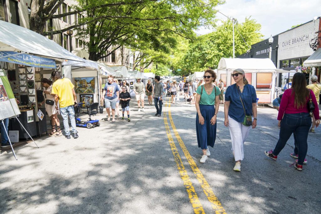 Decatur Square comes alive with art during Decatur Arts Festival - ARTS ATL