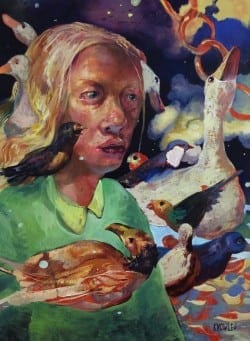 Review: Imagery is passing strange, painting delectable in Kent Knowles ...