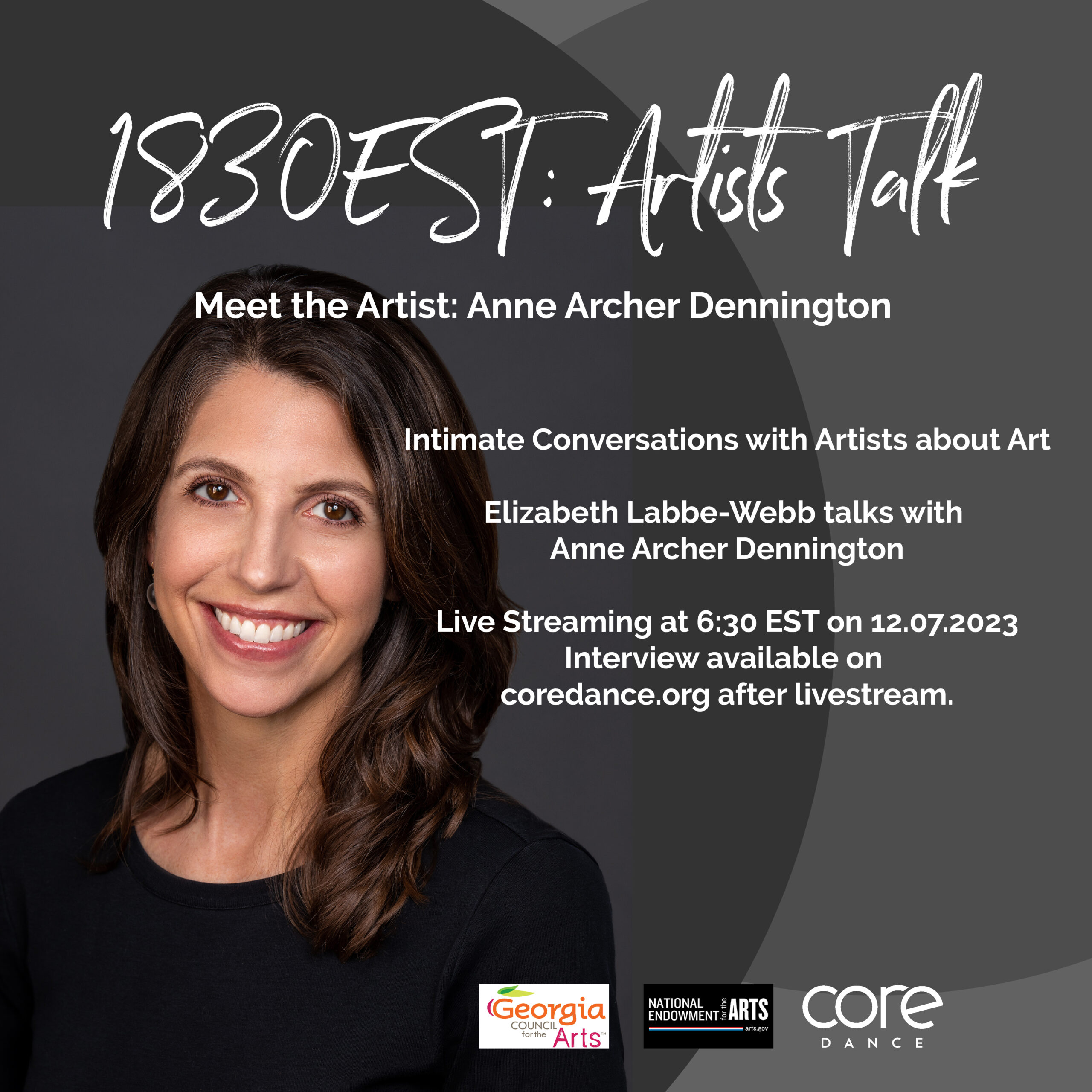 1830EST: Artist Talk with Anne Archer Dennington - ARTS ATL
