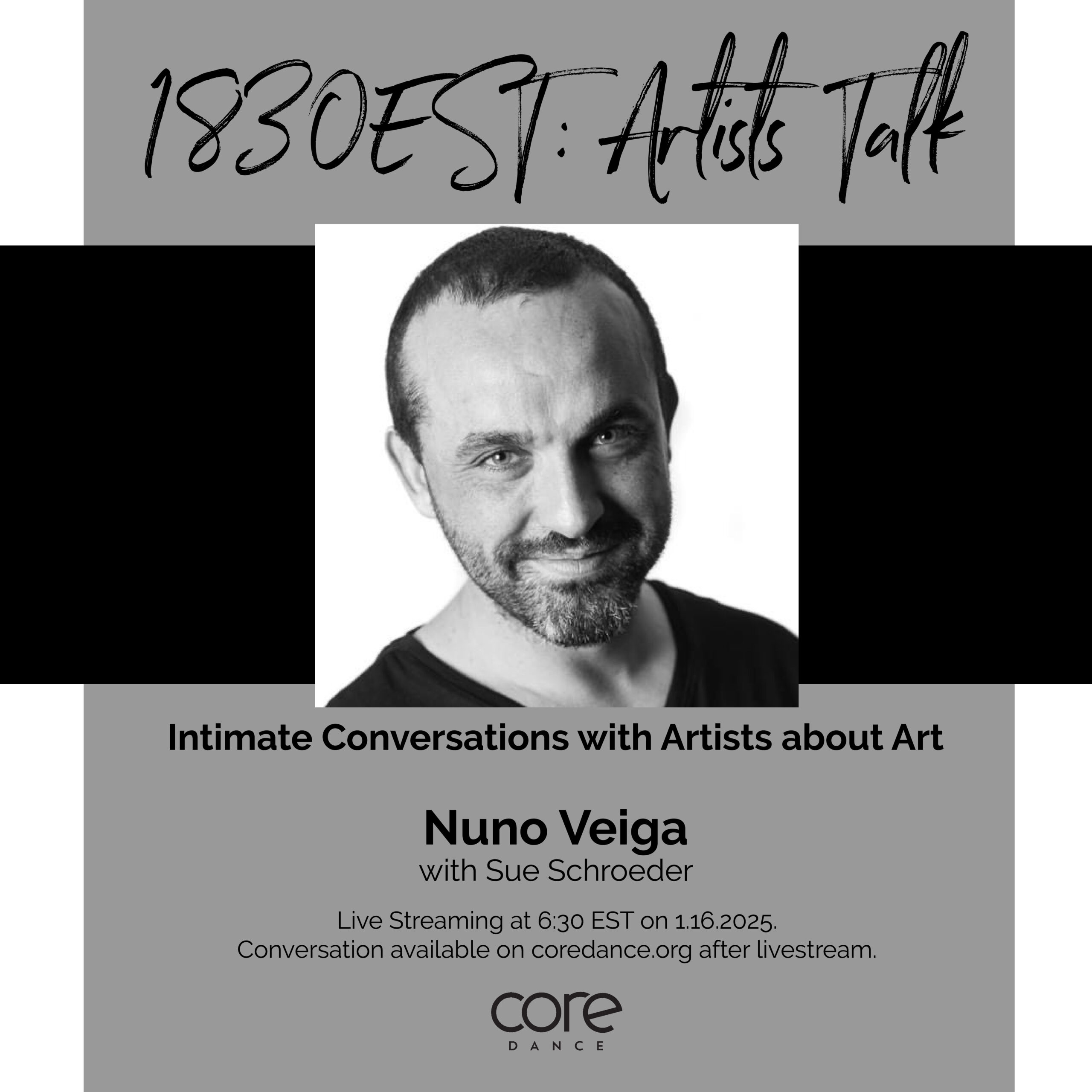18:30EST - Artist Talk with Nuno Veiga - ARTS ATL