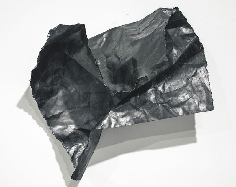 Review: In "Cut and Paste," 11 artists score, twist, cast and rub paper ...