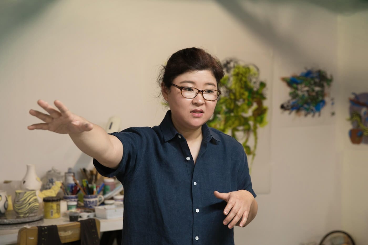 Jiha Moon explores hybrid identities in her first Atlanta exhibition in ...