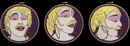 Review: Stitchery, drag divas, community in Aubrey Longley-Cook's show ...