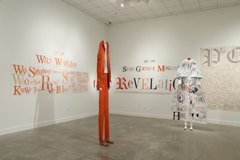 Review: Artist Lesley Dill celebrates America's poets, preachers ...