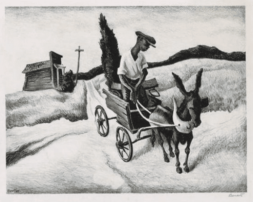 Review: Thomas Hart Benton limned the American heartland with melting ...