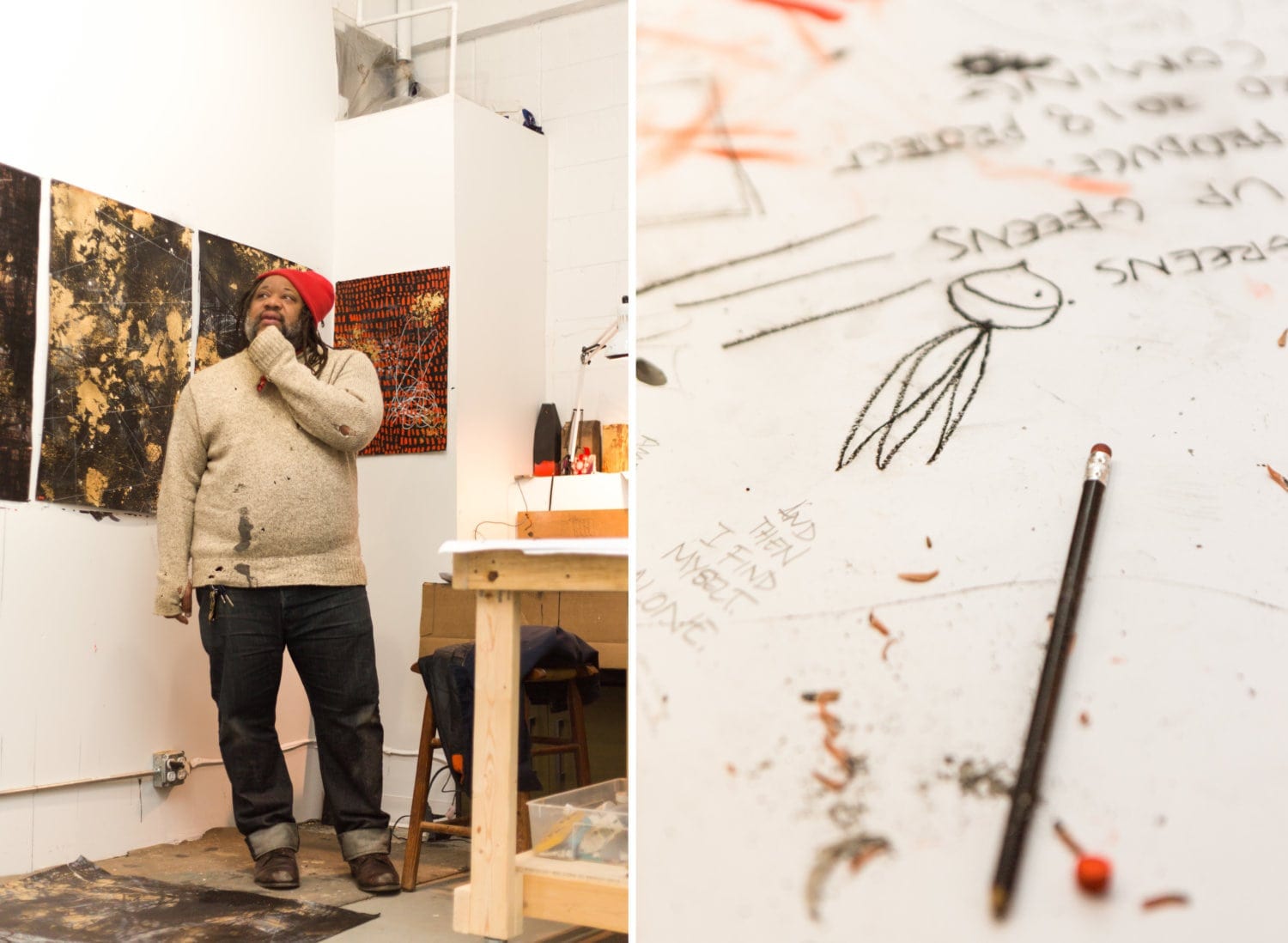 A studio visit with Michi Meko