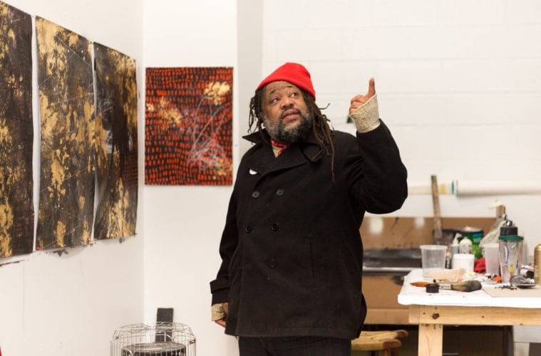 A studio visit with Michi Meko