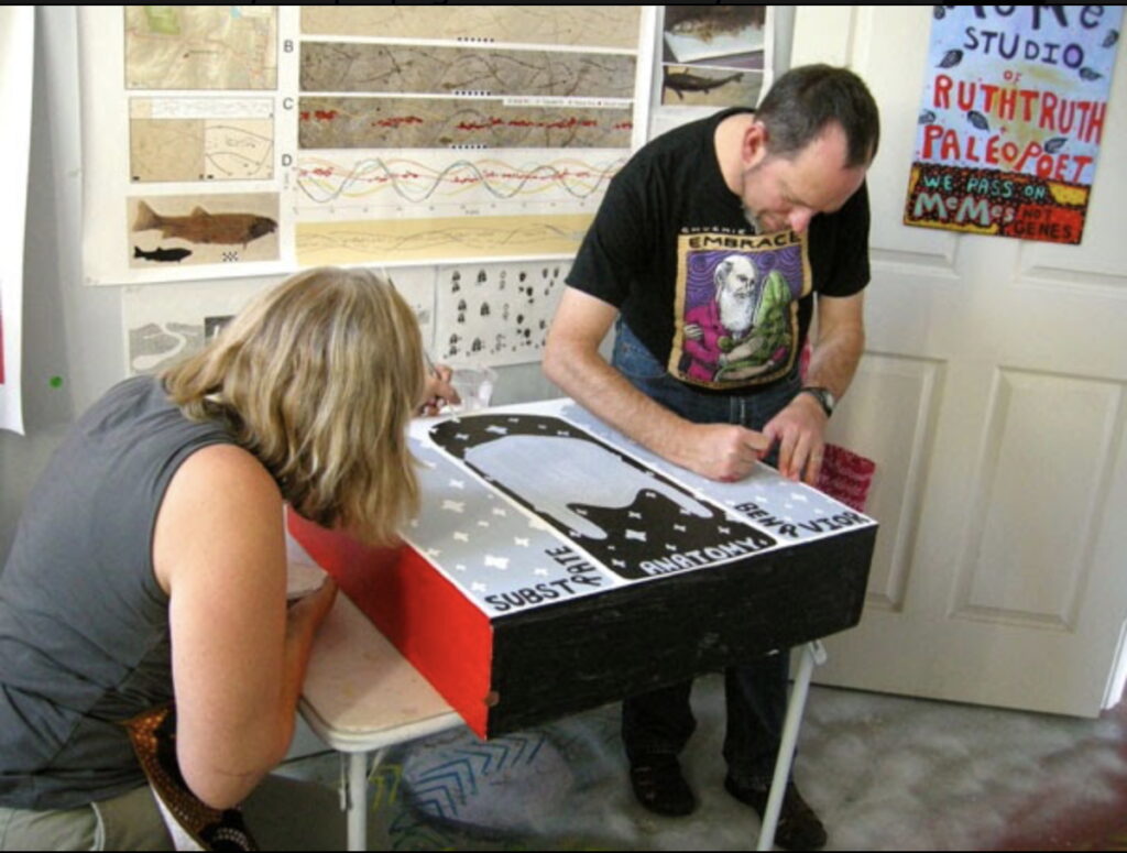 Partners in the Arts: The dinosaur dreams of Ruth Schowalter and Tony ...