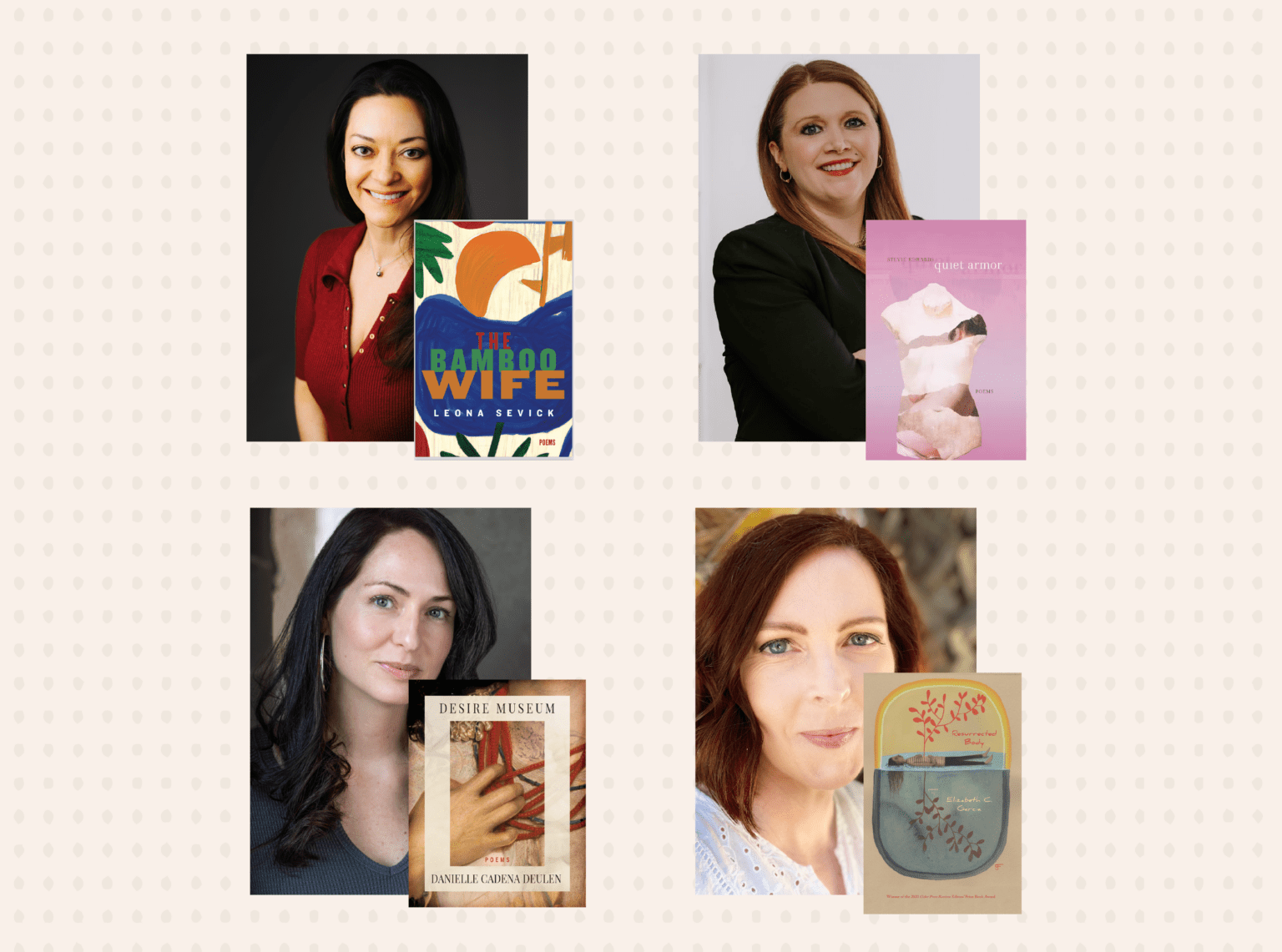 Poetry Reading Session 1 with Leona Sevick, Stevie Edwards, Danielle ...