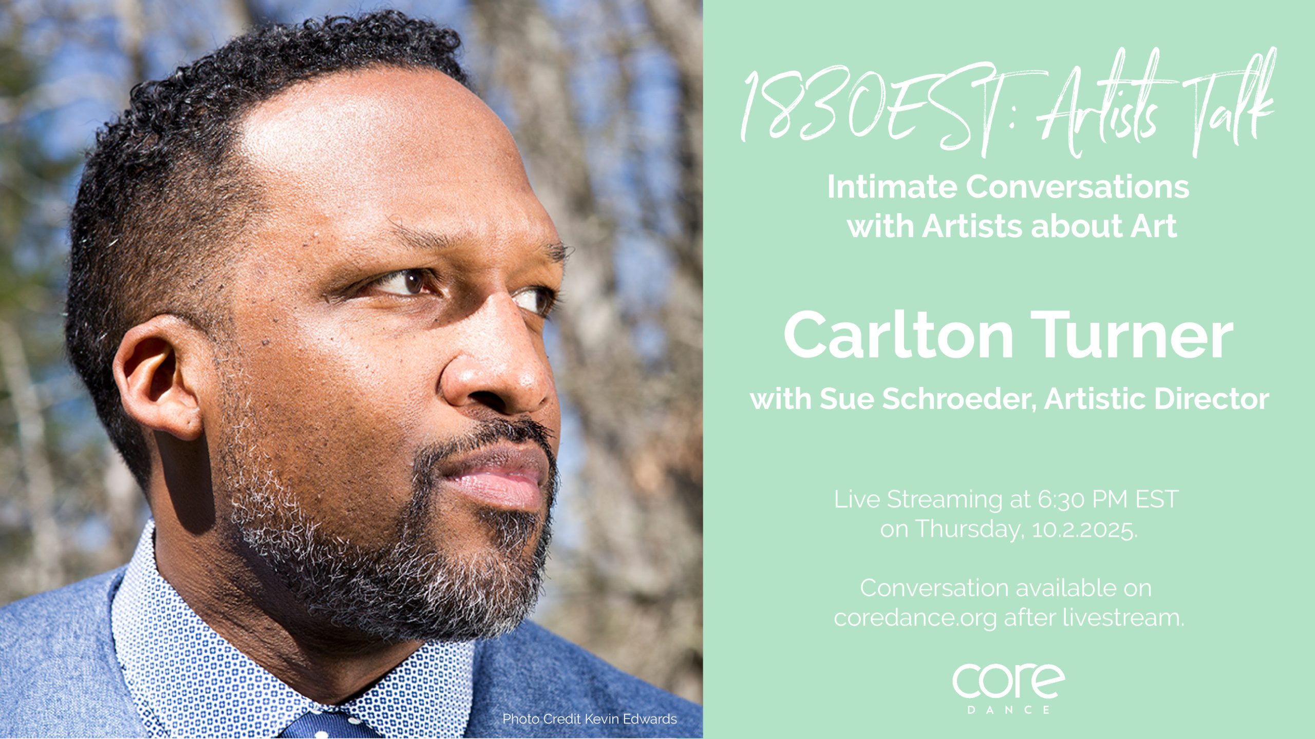 18:30EST - Artists Talk with Carlton Turner - ARTS ATL