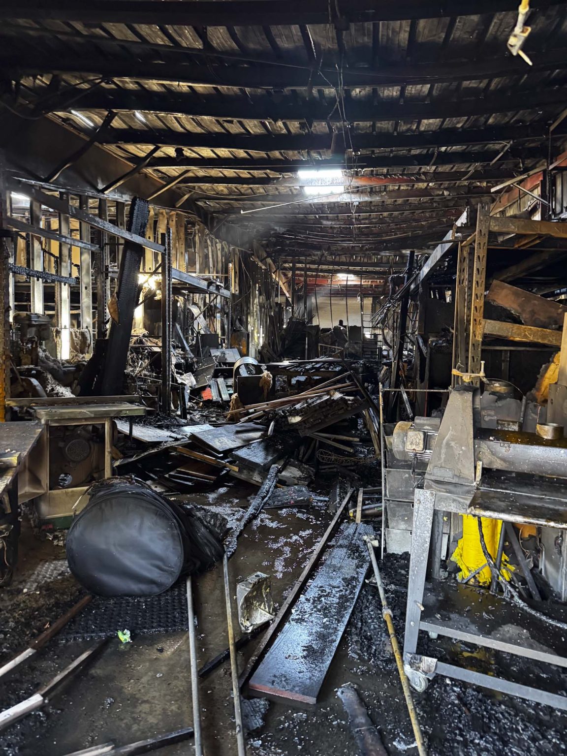Fire ravages South River Art Studios, displacing artists - ARTS ATL