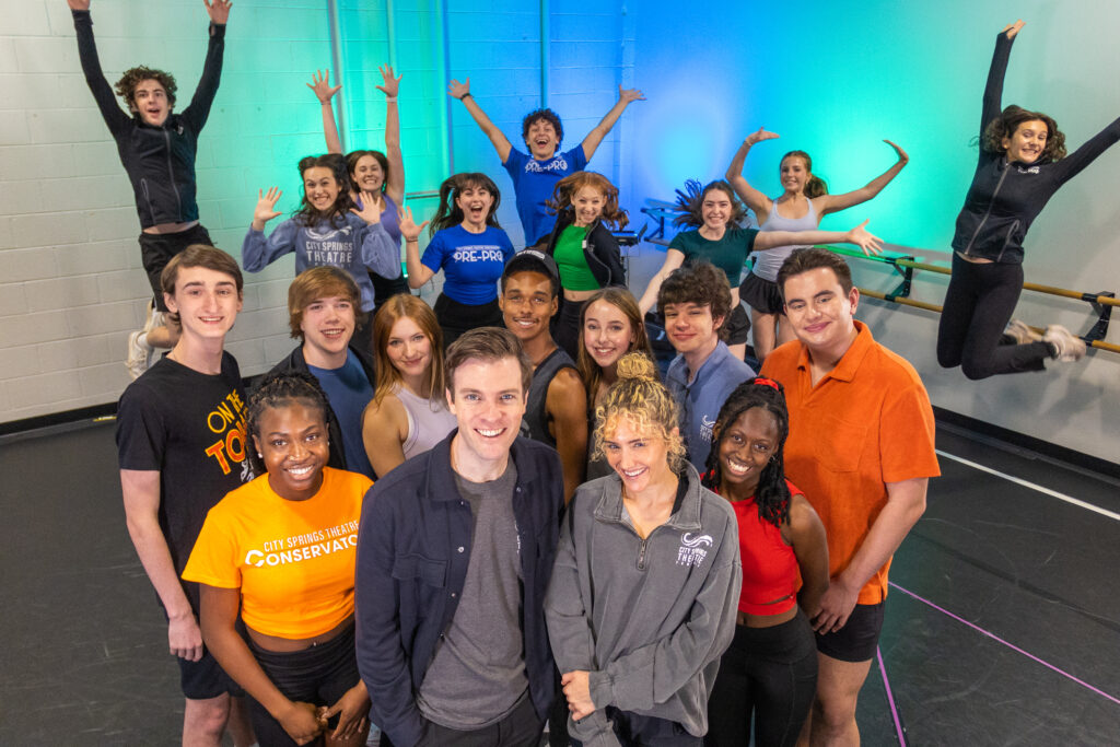 Performers Kristine Reese and Billy Tighe ready local students for ...