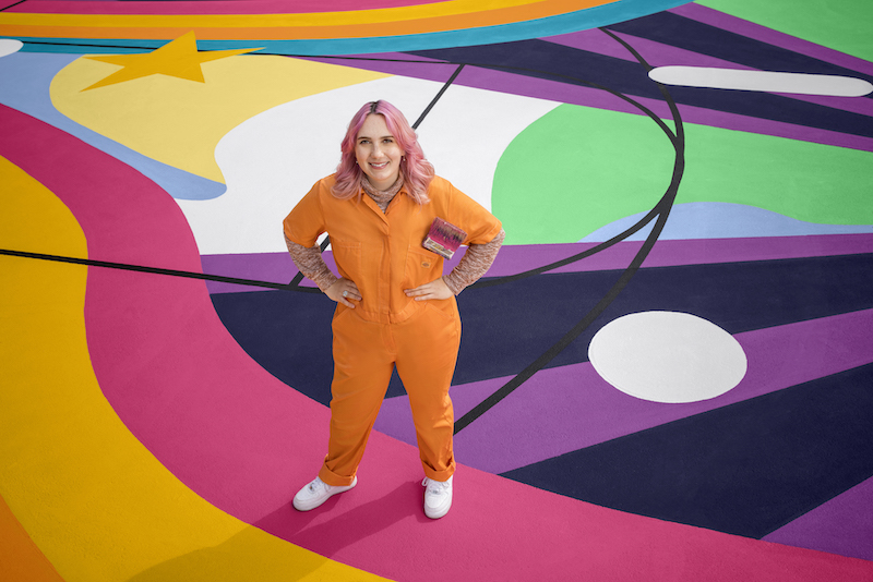 Today in street art: SCAD mural initiative brings the joy of color to ...