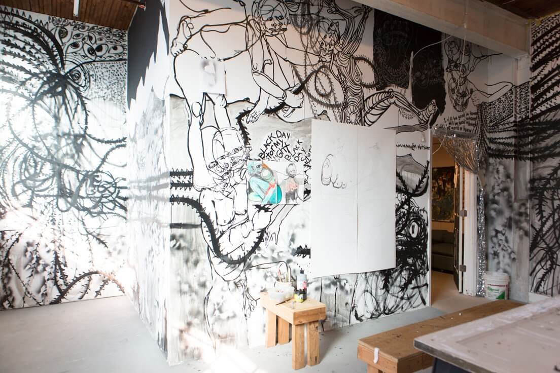 In the studio with William Downs