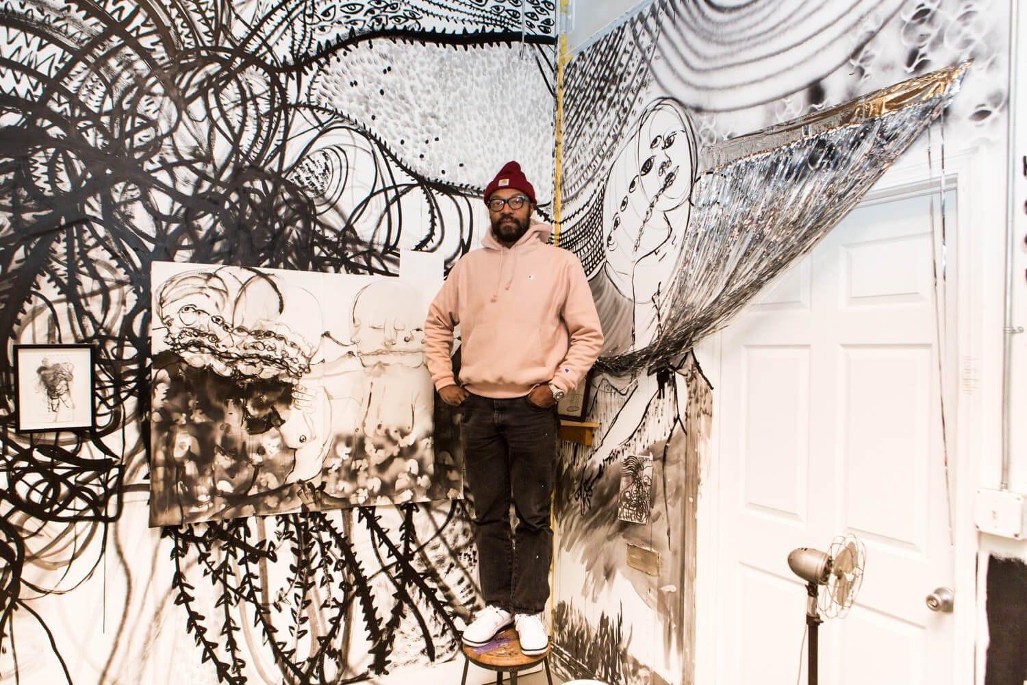 In the studio with William Downs