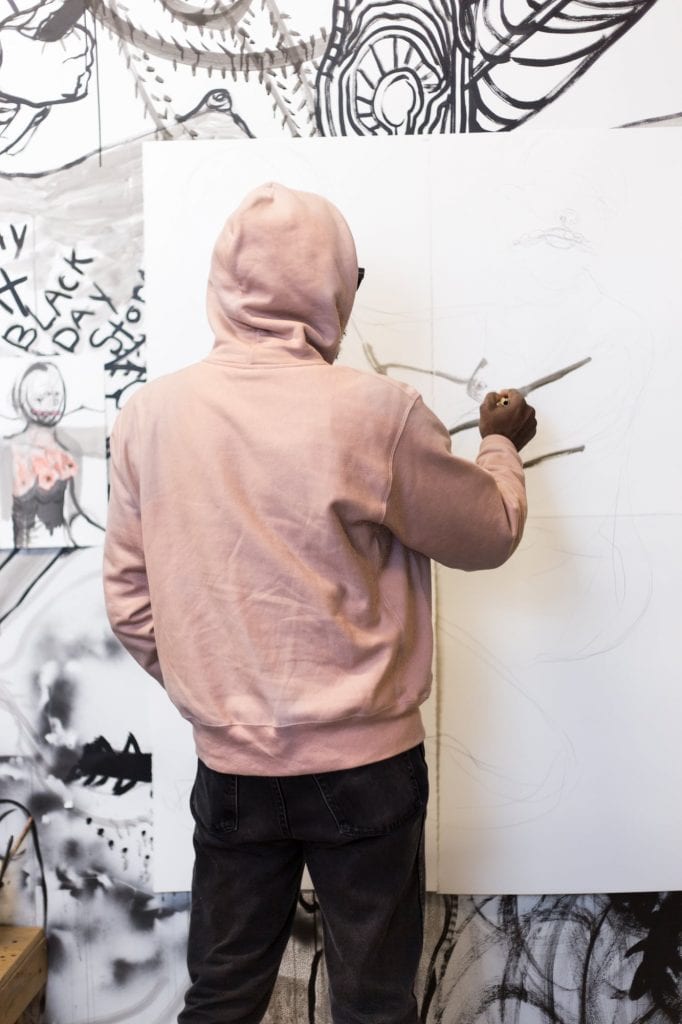 In the studio with William Downs