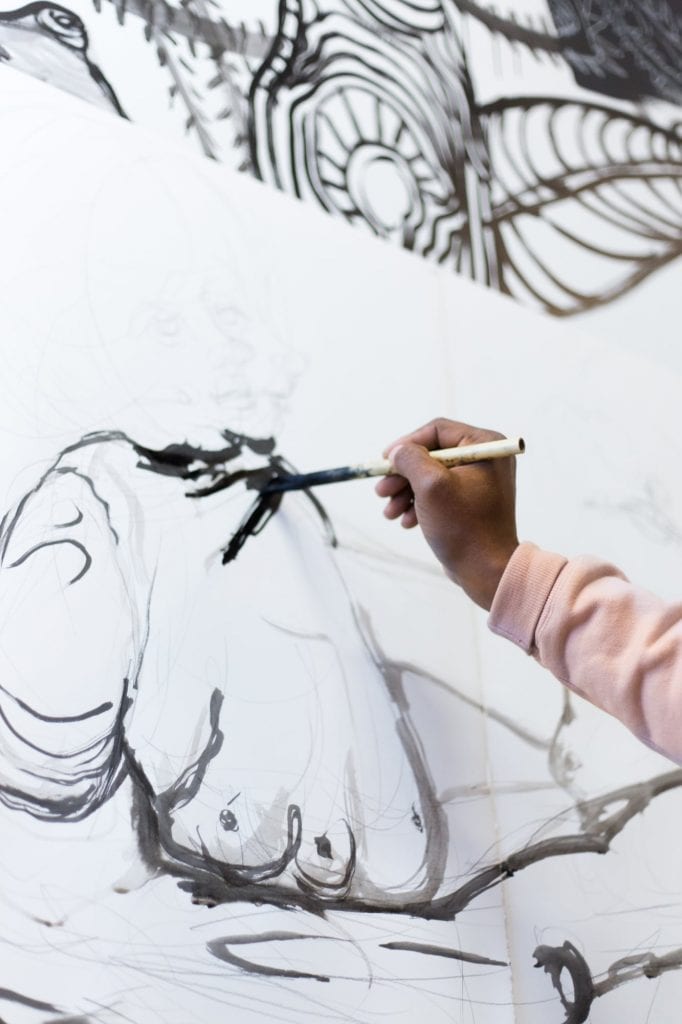 In the studio with William Downs