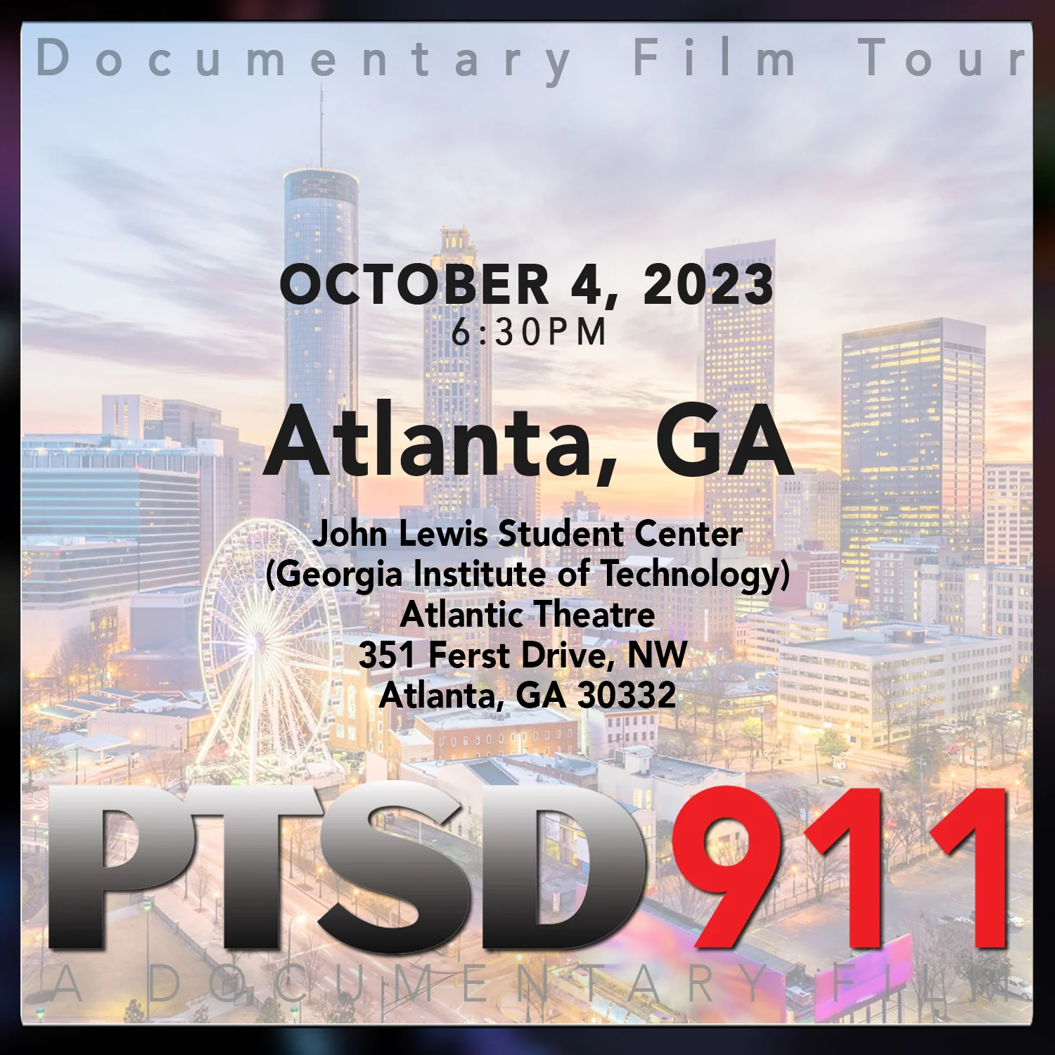 "PTSD911" documentary screening in Atlanta - ARTS ATL
