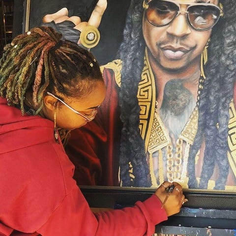 Muralists Dizzy, Quake give hip-hop vibe to Atlanta's first Slim ...