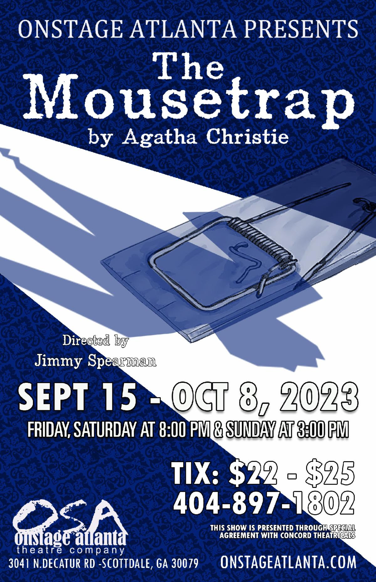 The Mousetrap by Agatha Christie - ARTS ATL