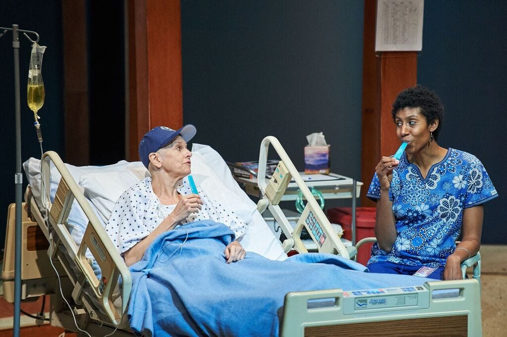 Review: Aurora stages a strong, well-cast version of Margaret Edson’s ...