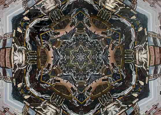 Review: Cosmic themes in paintings by Xie Caomin at MOCA GA, Maurice ...