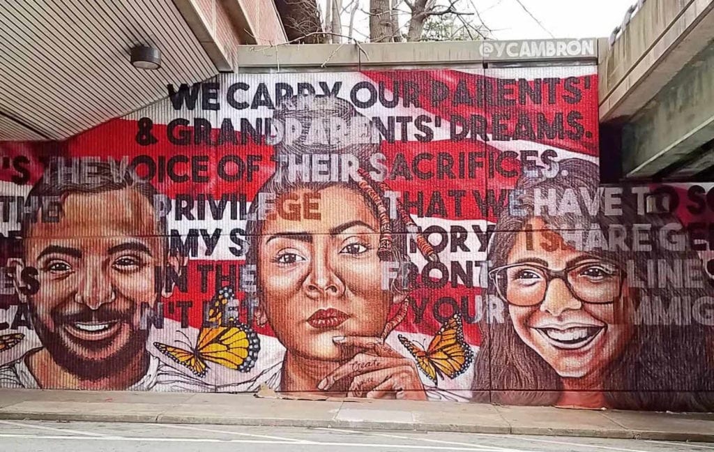 This week in street art: The murals of immigrant activist Yehimi ...