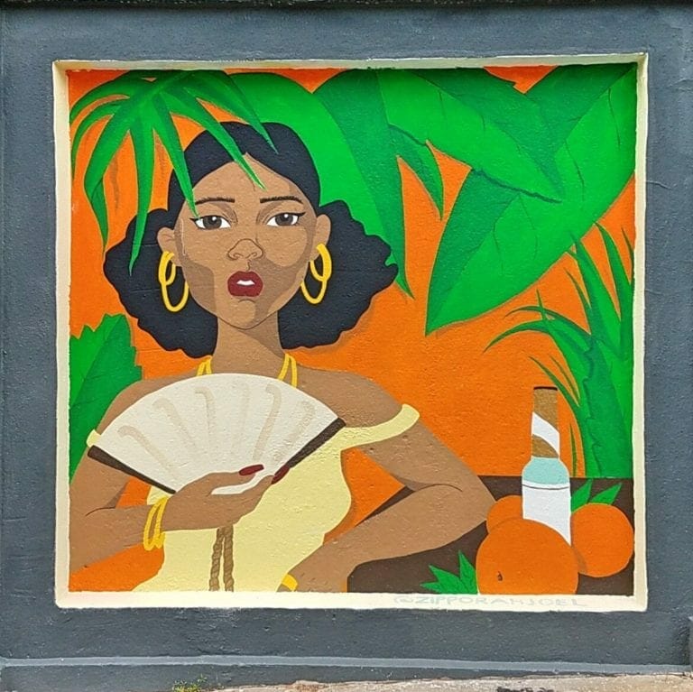 Today in street art: Zipporah Joe’l and the Stacks Squares Mural ...